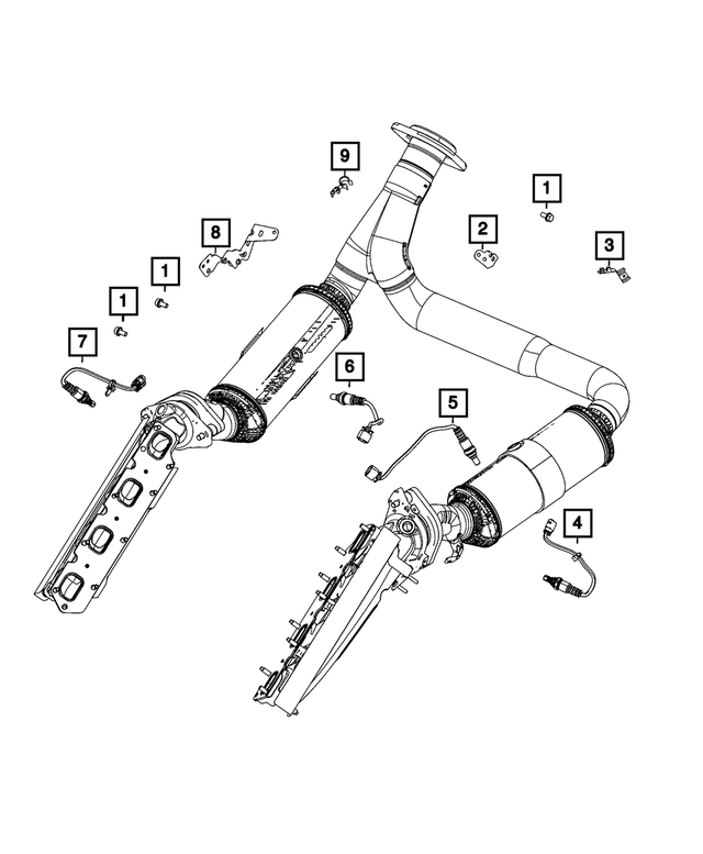 68365744AA - Wheelhouse Bracket Left | Mopar America