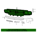 2008-2014 Dodge Challenger Radiator Grille 68043388AB | TascaParts.com