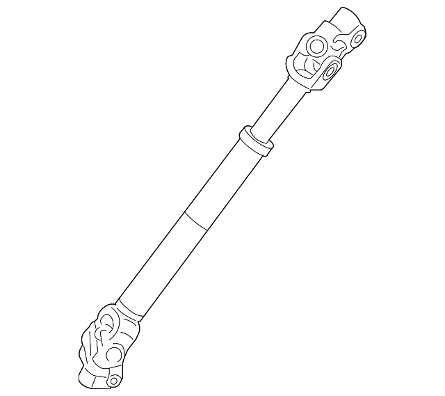 56400-4Z000 - Lower Shaft - 2013 2014 Hyundai Santa Fe Sport | World ...