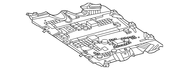 223-520-10-00 - Center Shield 2021-2023 Mercedes-Benz | Mercedes-Benz ...