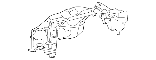 223-524-14-00-64 - Floor Pan Splash Shield 2021-2023 Mercedes-Benz ...