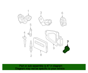 2002-2007 Mopar Knock Sensor 56041677AB | Mopar Parts Canada
