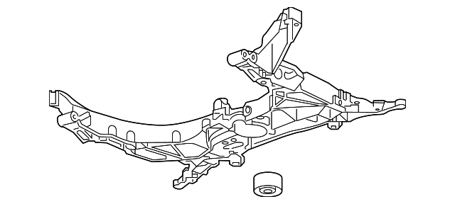 2016-2019 Chevrolet Volt Drivetrain and Front Suspension Cradle ...