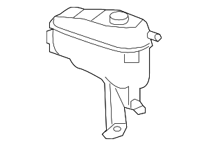 84368363 - Radiator Surge Tank 2007-2019 GM | AutoNationParts.com