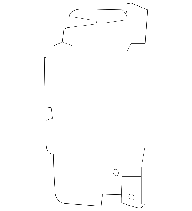 2007-2014 GM Radiator Support Baffle 15915520 | GMPartsDirect.com