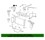 (Replaces 13502353) 20 P.S.I. Radiator Surge Tank Cap 13545896 GM ...