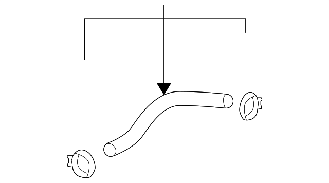 22884202 - Radiator Outlet Hose 2011-2014 GM | Chevrolet Parts Direct