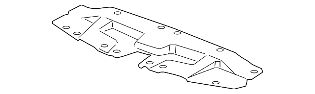 2007-2013 GMC Upper Radiator Air Baffle 22737377 GM | GMPartsDirect.com