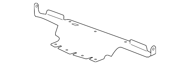 2007-2013 Chevrolet Radiator Support Baffle 25998990 | OEM GM Parts