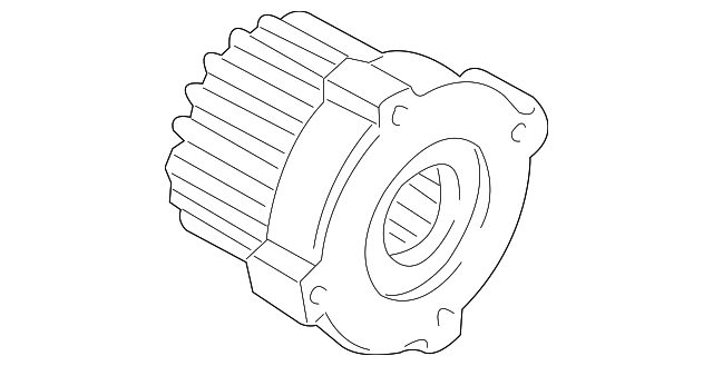 1275366 - Crank Pulley - 1999-2005 Volvo | Volvo OEM Parts Direct