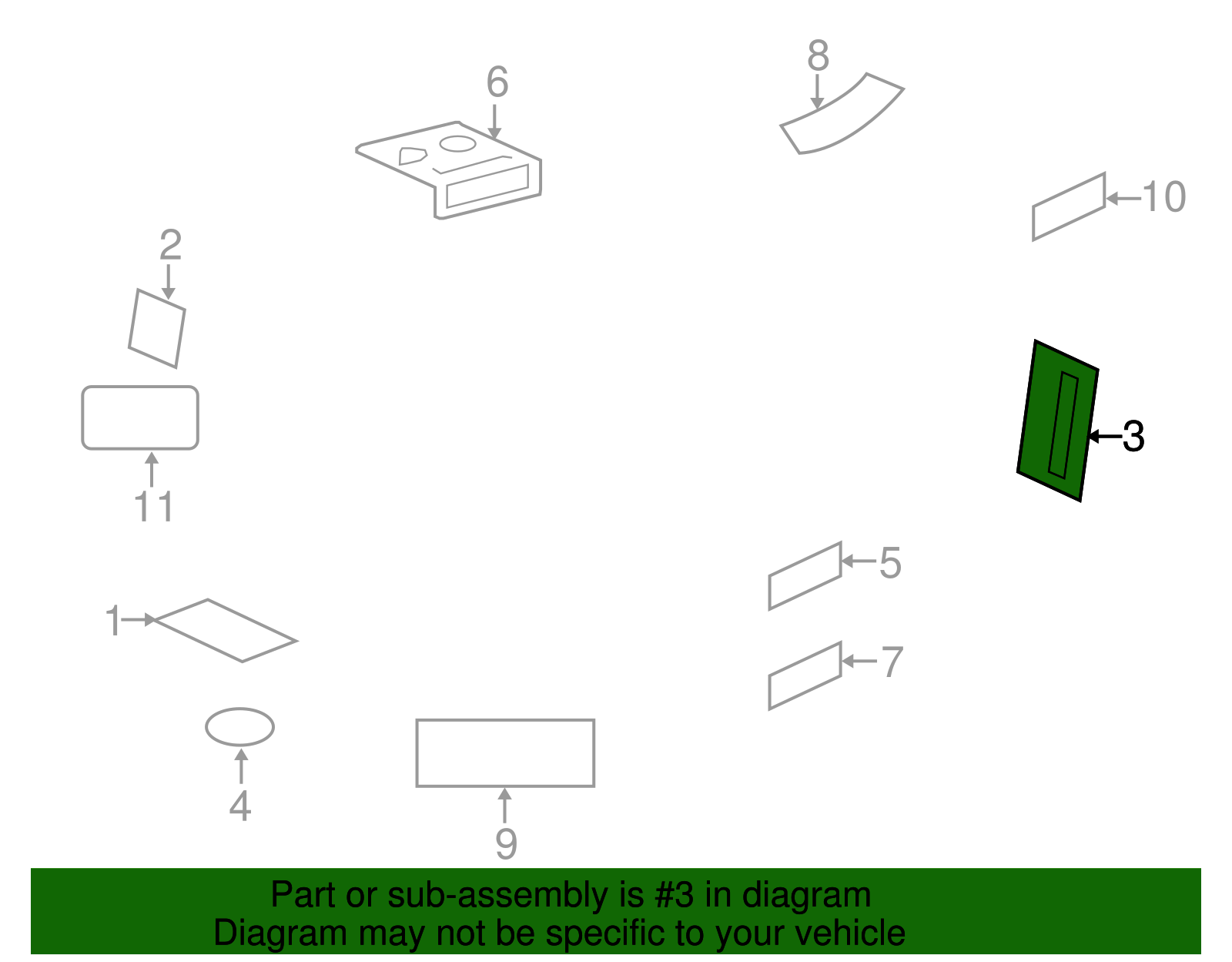 42762-TR3-A10 - Spec Label 2012-2015 Honda Civic | Honda Parts Online