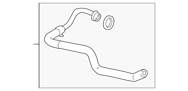 2017-2018 Porsche Macan Coolant Line 9A7-121-492 | Sunset Porsche Parts