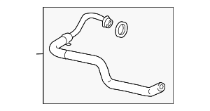 2017-2018 Porsche Macan Coolant Line 9A7-121-492 | Sunset Porsche Parts