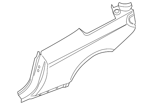 Genuine BMW 41-00-8-083-550 | Quarter Panel | FREE Shipping on Most ...