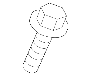 Genuine Toyota Lower Control Arm Front Bolt part# 90080-10376 for 2013 ...