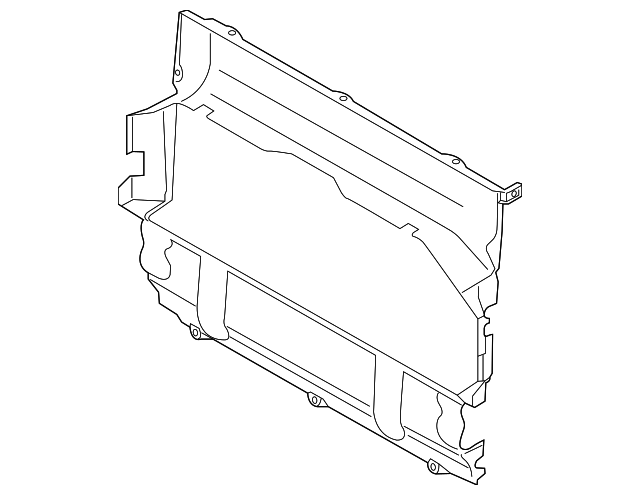 Genuine Porsche 958-575-291-00 |Radiator Support Air Duct | FREE ...