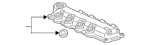 12310-RB0-003 - Cover, Cylinder Head - 2009-2016 Honda | Honda Factory ...