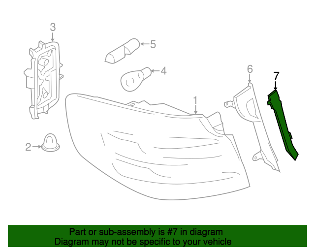 63217350869 - 2014-2016 BMW Outer Molding (63-21-7-350-869) | BMW of ...