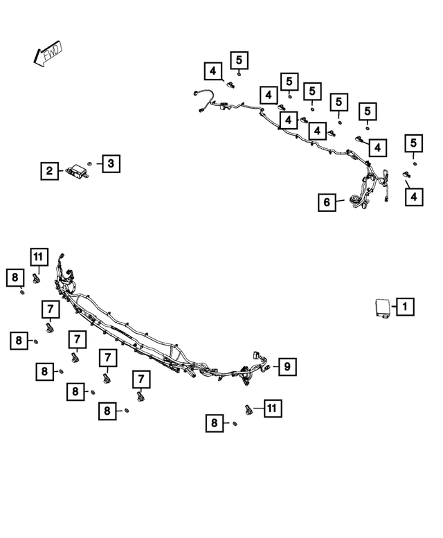 2019-2023 Jeep Cherokee Controller Module 68454749AA | Mopar eStore