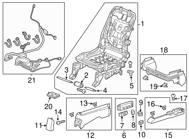 1987-2021 Honda Screw, Tapping (5X10) 90134-SE3-003 | Cheaper Honda Parts