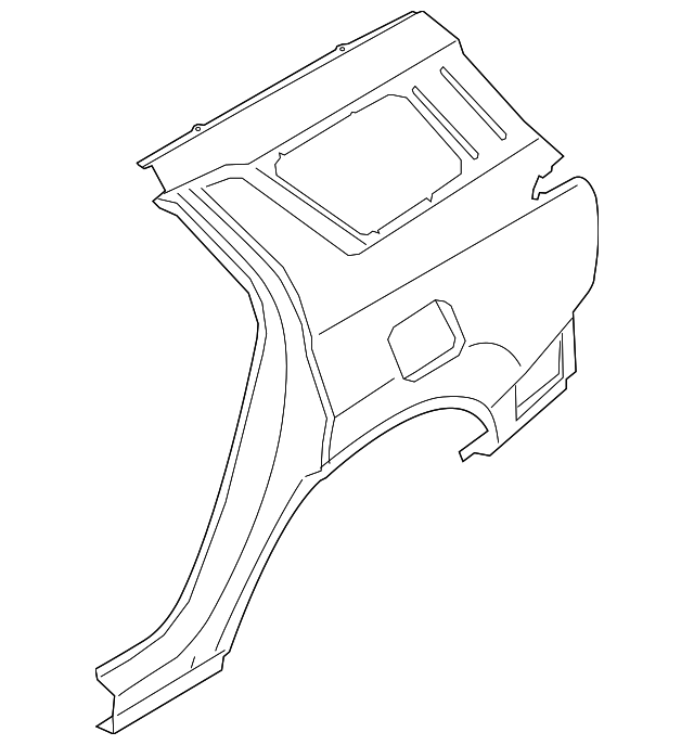 2023-2025 Hyundai Palisade Quarter Panel 71503-S8C50 | Hyundai ...