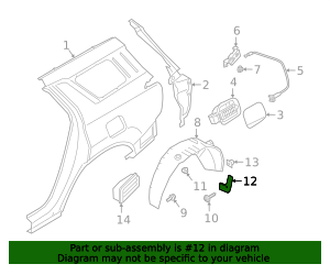 86841-S8000 - Mud Guard - 2020 2021 Hyundai Palisade | Joseph Airport ...