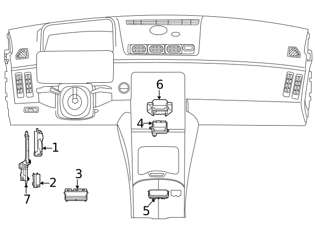 223-900-92-32 - Control Module 2021-2024 Mercedes-Benz | Mercedes-Benz ...
