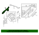2016-2018 Nissan Altima Apron Reinforced F4180-9HSMA | Parts for Nissans