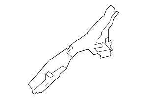 2016-2018 Nissan Altima Apron Reinforced - Driver's Side (LH) F4181 ...