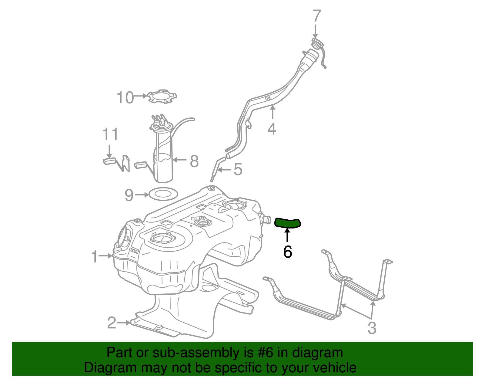 1990-2005 GM Fuel Tank Filler Cap 19207873 GM | GMPartsDirect.com