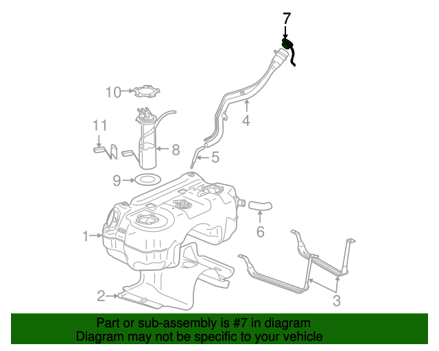 1990-2005 GM Fuel Tank Filler Cap 19207873 | GMPartsDirect.com