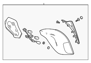 2017-2022 Buick Encore Rear Driver Side Stop Lamp 42750552 | OEM Parts ...