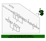 2013-2024 Nissan Cv Axle Shaft Carrier Bearing Bracket 39780-3JA0A ...