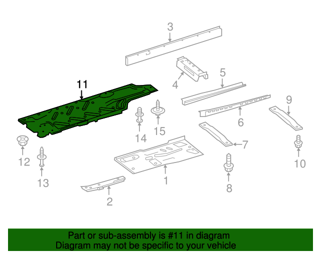 OEM Mercedes-Benz Under Cover For 2014-2020 Mercedes-Benz - Part# 246 ...