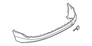 2019-2023 Audi Bumper Cover 4KE-807-434-C-GRU | Genuine Audi Parts