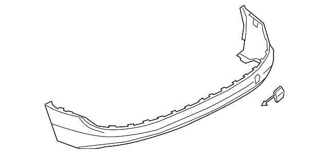 2019-2020 Audi e-tron Quattro Spoiler 4KE-807-434-C-GRU | Audi USA Parts