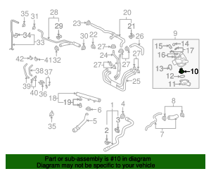 2002-2008 Volkswagen Engine Coolant Thermostat 022-121-113 | OEM Parts ...