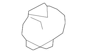 17117805310 - 2008-2016 BMW Radiator Bracket Rubber Mount (17-11-7-805 ...