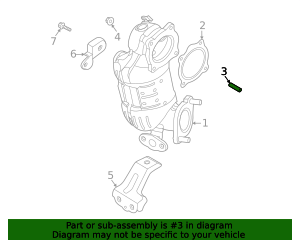 2017-2025 Hyundai Catalytic Converter Stud 28515-2B000 | OEM Parts Online