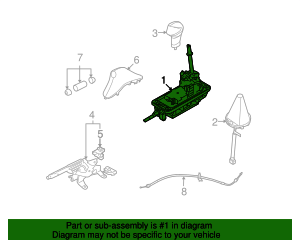 25-16-7-644-233 - Gear Shift Assembly - 2002-2016 Mini | BMWPartsHub