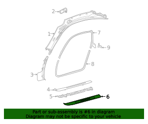 190-680-01-35 - Door Sill Plate 2016-2021 Mercedes-Benz ...
