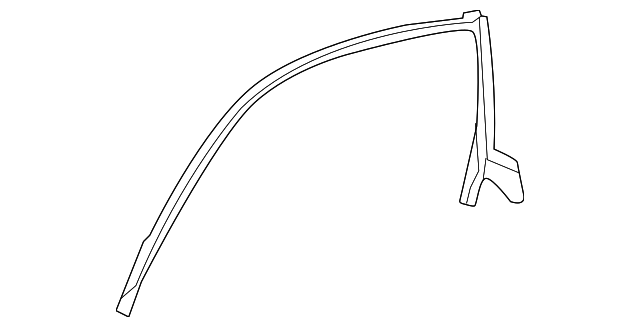 190-697-02-51-9B00 - Edge Guard 2016-2021 Mercedes-Benz | Mercedes-Benz ...