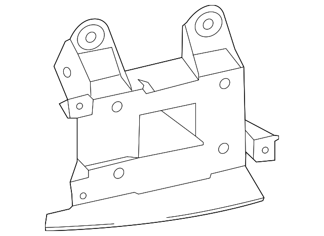 2015-2021 Porsche Macan Mount Bracket 95B-907-509-C | Sunset Porsche Parts