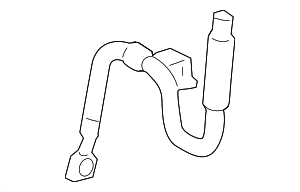 2016-2020 GM Brake Hose - Driver's Side (LH) 84237978 | TascaParts.com