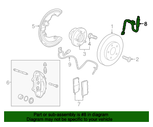 2016-2020 GM Brake Hose 84237978 | GMPartsDirect.com