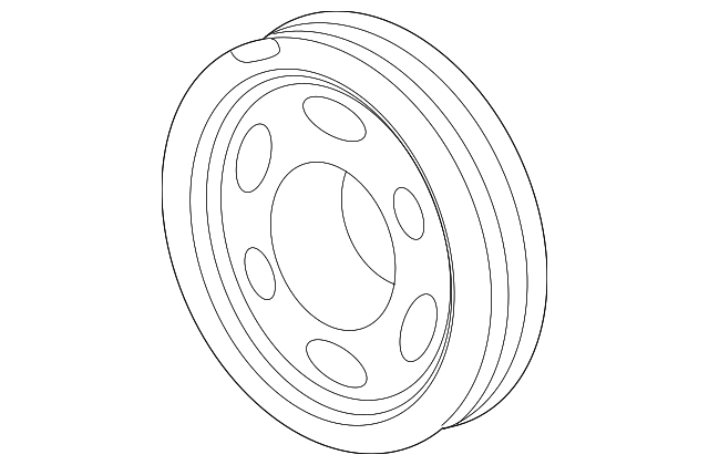 2020-2022 GM Crankshaft Balancer Absorber 55512745 | GMPartsDirect.com