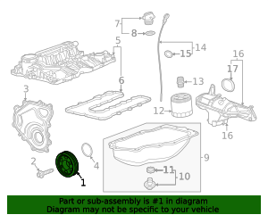 2020-2022 GM Crankshaft Balancer Absorber 55512745 | GMPartsDirect.com
