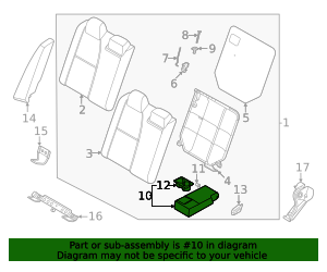 88700-6LB0A - Armrest 2020-2024 Nissan Sentra | Nissan Parts ...