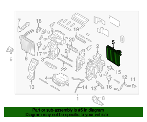97139-A5000 - Evaporator Core 2014-2018 Kia | Kia.Parts Store
