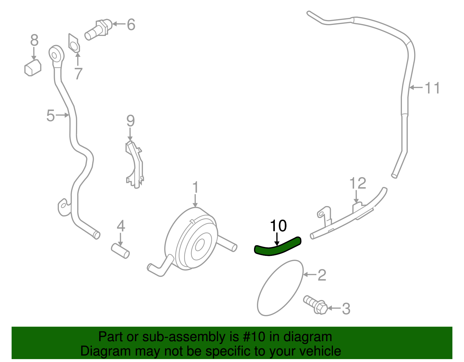 92400-3JA0A - 2013-2024 Nissan - Heater Hose | Anicra Nissan Parts